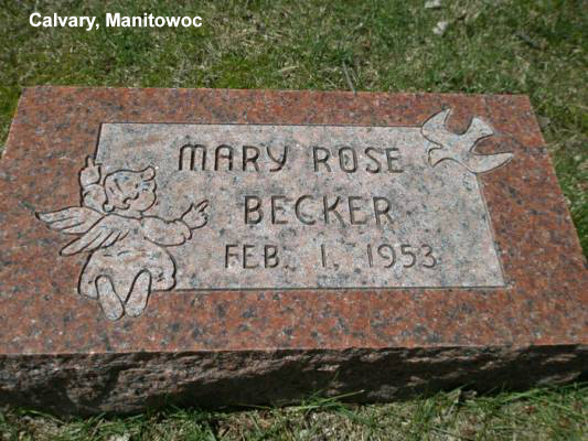 Cemetery #43 Calvary : Manitowoc County, Wisconsin Genealogy